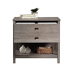 Sauder Cottage Road Lateral File, L: 32.44" x W: 21.81" x H: 29.76", Mystic Oak Finish