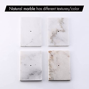 KES Hand Towel Stand with Marble Base, Hand Towel Holder for Bathroom, Hand Towel Rack for Vanity Countertop, SUS304 Stainless Steel, BTH210S20-2