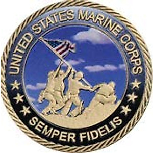 United States Marine Corps Semper Fidelis Challenge Coin