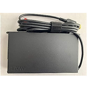 20V 8.5A 170W AC Adapter Charger Compatible with Thinkpad P53 P70 P71 P72 P73 P15 for Legion Y7000 Y7000P Y9000K Y520-15 R720 Y520 Y92 P/N:ADL170SDC3A PSA10R16886 02DL140 ADL230NDC3A T15p-20