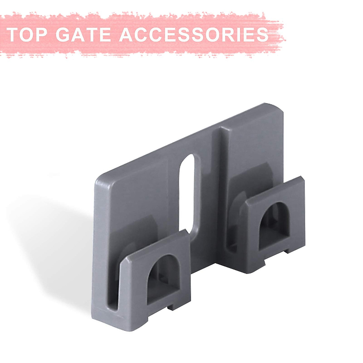 Babepai Hardware Replacement Parts Kit for Retractable Baby Gate, Full Set Wall Mounting Accessories Brackets Anchors Screws Wall Spacers Latches Repair Parts for Retractable Gate Asin B07TFS3V3Z