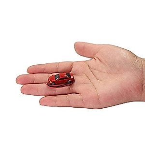 EC150 12pcs 1:150 N Scale Model Lighted Cars (Color Random) with 12V LEDs for Building Layout New
