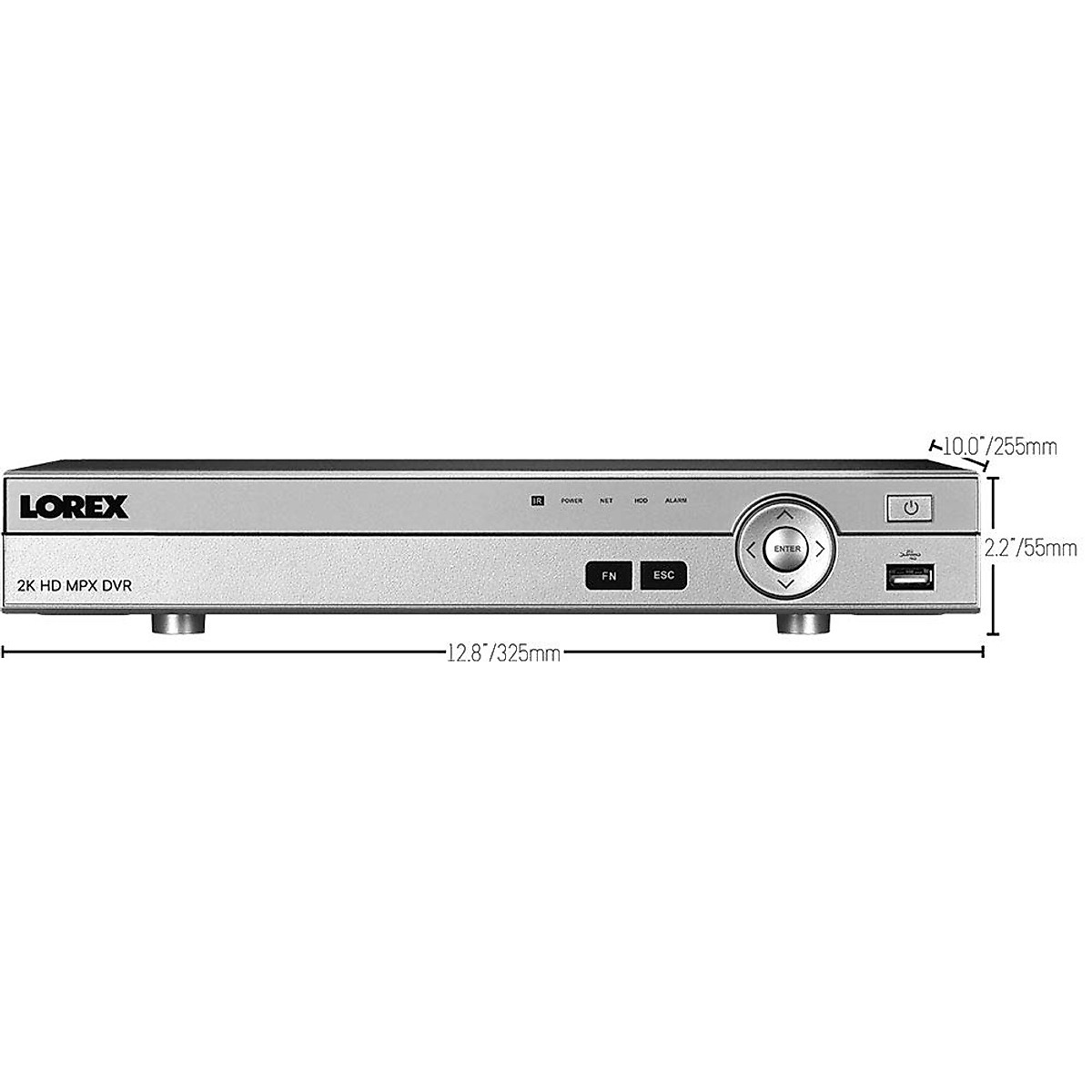 Lorex DV8081 2K HD MPX Security DVR, 8 Channel, 1TB Hard Drive, Works with Older BNC Analog Cameras, CVI, TVI, AHD (M. ) (Renewed)