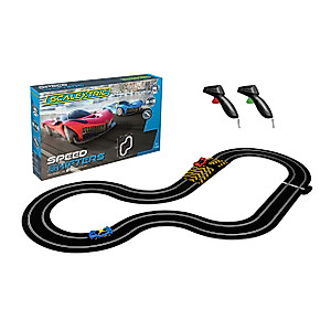 Scalextric Speed Shifters 1:32 Analog Slot Car Race Track Set C1414T