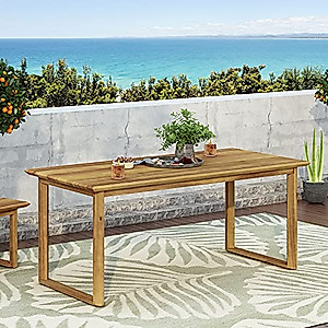 Christopher Knight Home Nibley Dining Table, Teak