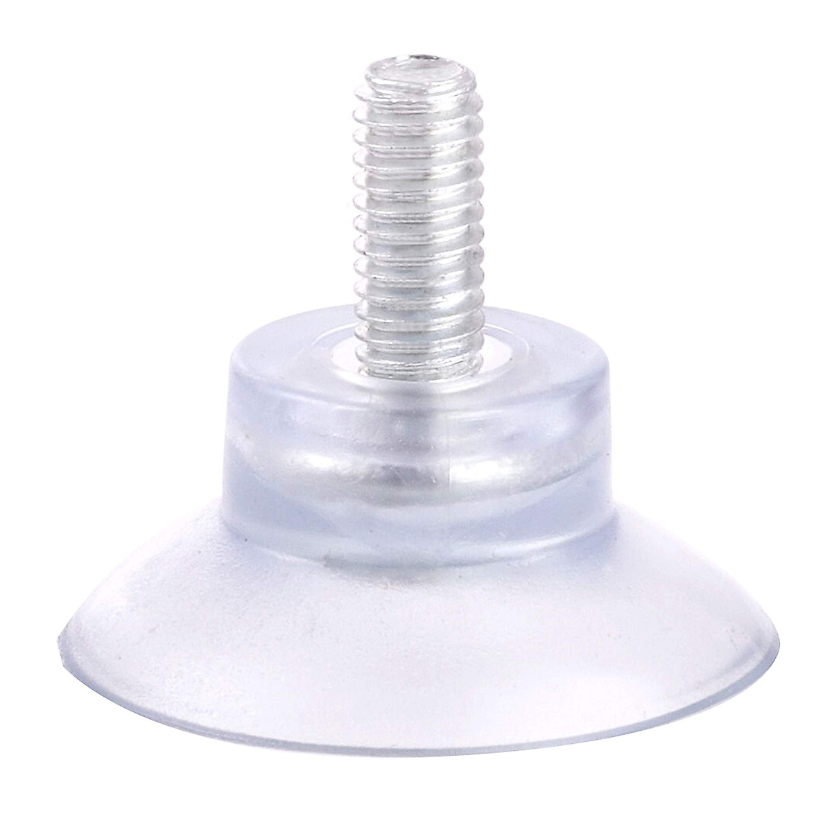 KINMAD 10 Pcs M6x13mm Rubber Strong Suction Cup Screw with 35mm Sucker Hanger Pads for Table Glass Tops