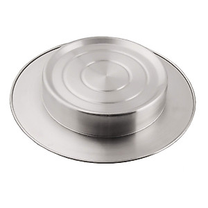 Stainless Steel Communion Tray Set and Bread Plate Set