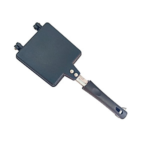 G & D Non-Stick Aluminum Double Sided Foldable Pan, 13 x 5 x 1.5 in, Suitable for Frying, Panini, Sandwiches, Omelettes, and More