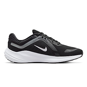 Nike "Quest 5" Men's Road Running Shoes (DD0204-001) Black/White, Size: 13