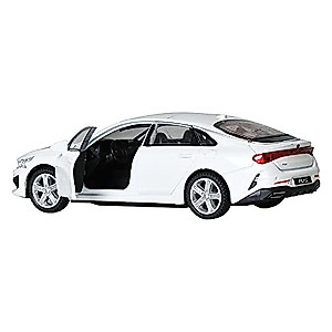 dgboy 1:38 Kia K5 DL3 Snow White Pearl Mini Car Miniatur Car Optima
