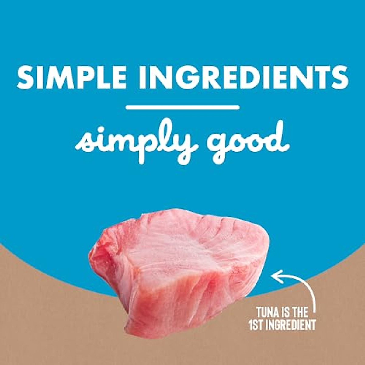 Buddy Biscuits 3 oz. Pouch of Grain Free Soft & Chewy Cat Treats Made with Natural Temping Tuna