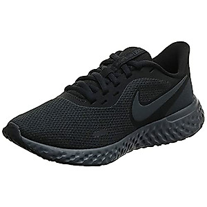 Nike Women's Revolution 5 Running Shoe, Black/Anthracite, 6 Regular US
