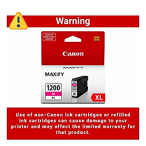 Canon PGI-1200XL Magenta Compatible to iB4120,MB2120,MB2720,MB5120,MB5420 Printers