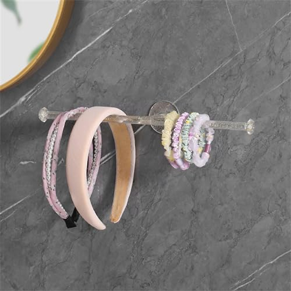 HIOPOIUYT Convenient Suction Cup Towel Practical Storage Holder Rack Easy To Install Towel For Bathroom And Kitchen Powerful Suction Cup Bath Towel