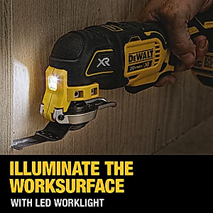 DEWALT DCS355C1 20V Max XR Brushless Oscillating Tool Kit