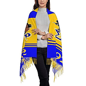 Beyli Sigma Gamma Rho Scarf Winter Warm Long Scarf Sister Gift Soft Tassel Scarf 77.6" * 28.3" Tassel 4"