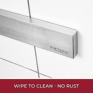 [New 2022] Magnetic Knife Holder for Wall - 16 inch Multipurpose Stainless Steel Knife Strip Organizer - Versatile Knife Rack For Kitchen Utensil And Tool Holder Magnet Bar For Workshop - M Home