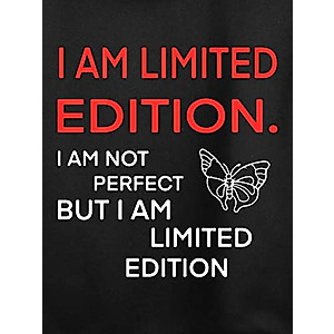 WDIRARA Women's Skeleton Print Drawstring Thermal Lined Hoodie Drop Shoulder Pocket Sweatshirt Black Letter and Butterfly Print XL