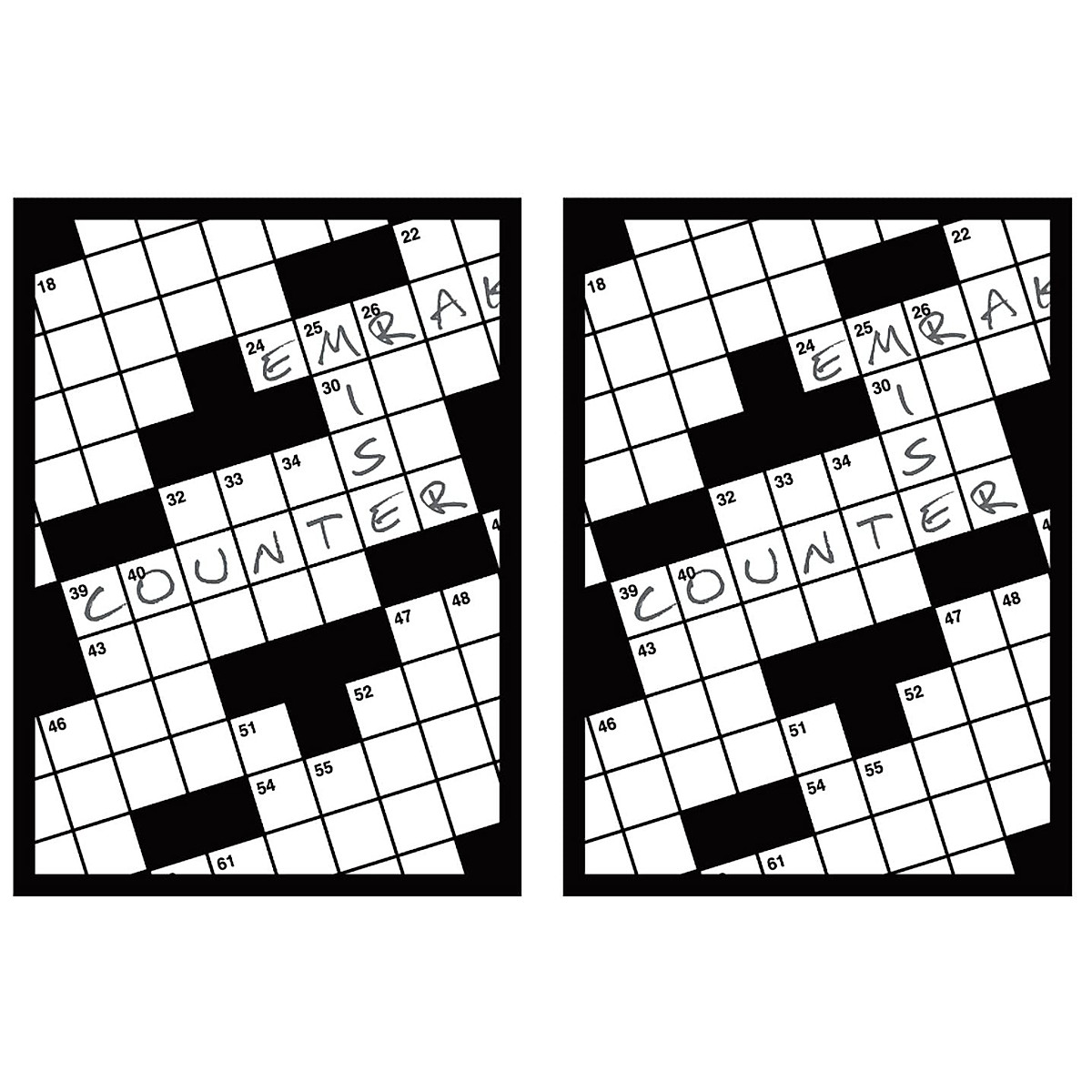 100 Legion Supplies Crossword Deck Protector Sleeves