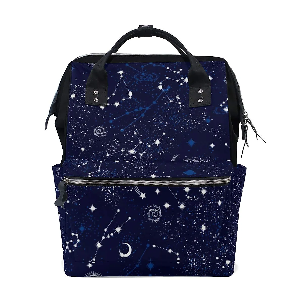 A Seed Baby Diaper Bag Backpack Tote Sun Moon Star Galaxy Space Universe Planet