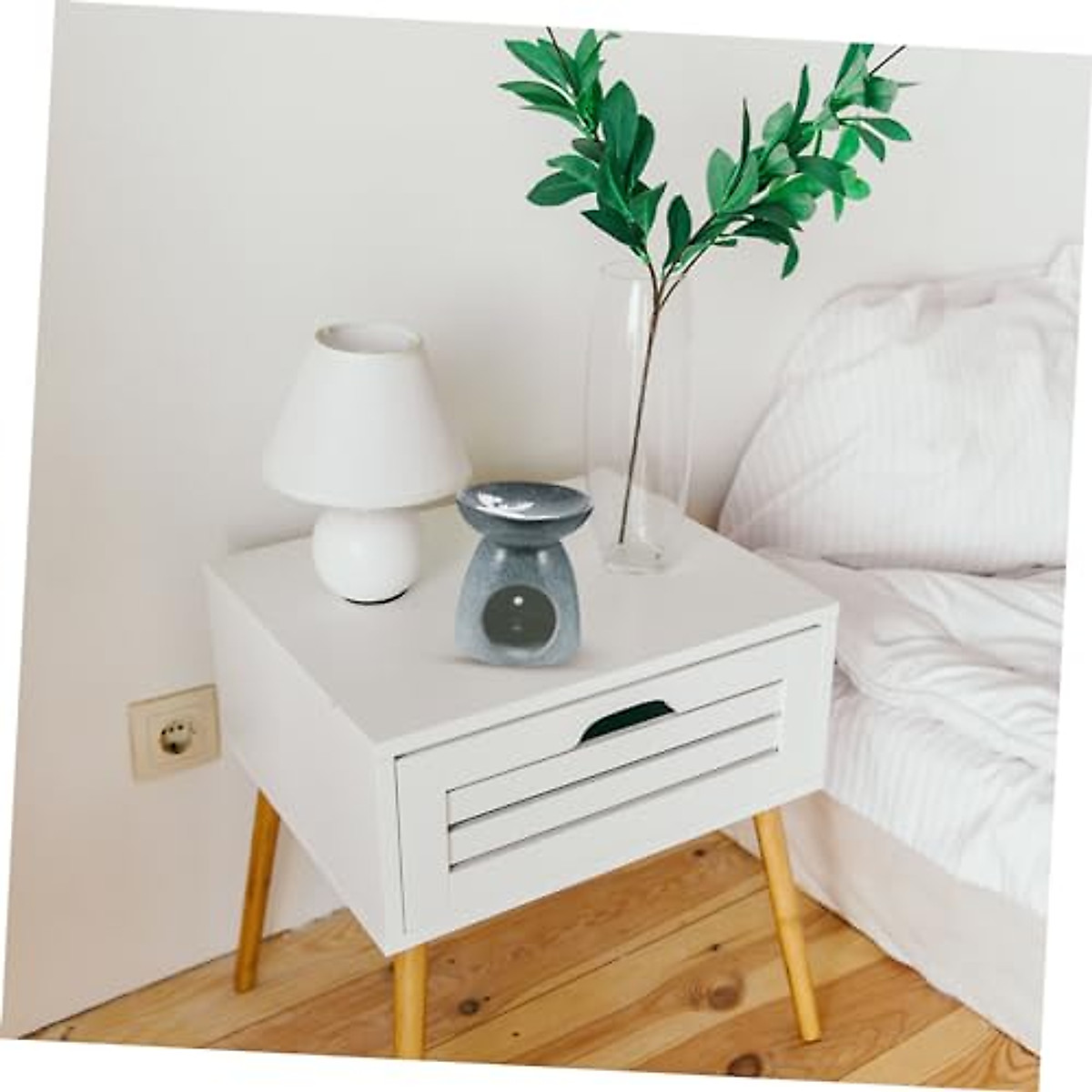 Healifty 1pc Meditation Room Decor Office Decoration Aroma Heating Holder Elk Pattern Incense Stove Lantern Decorative Lantern Candle Holder Ceramic Incense Stove Aroma Oil Burner