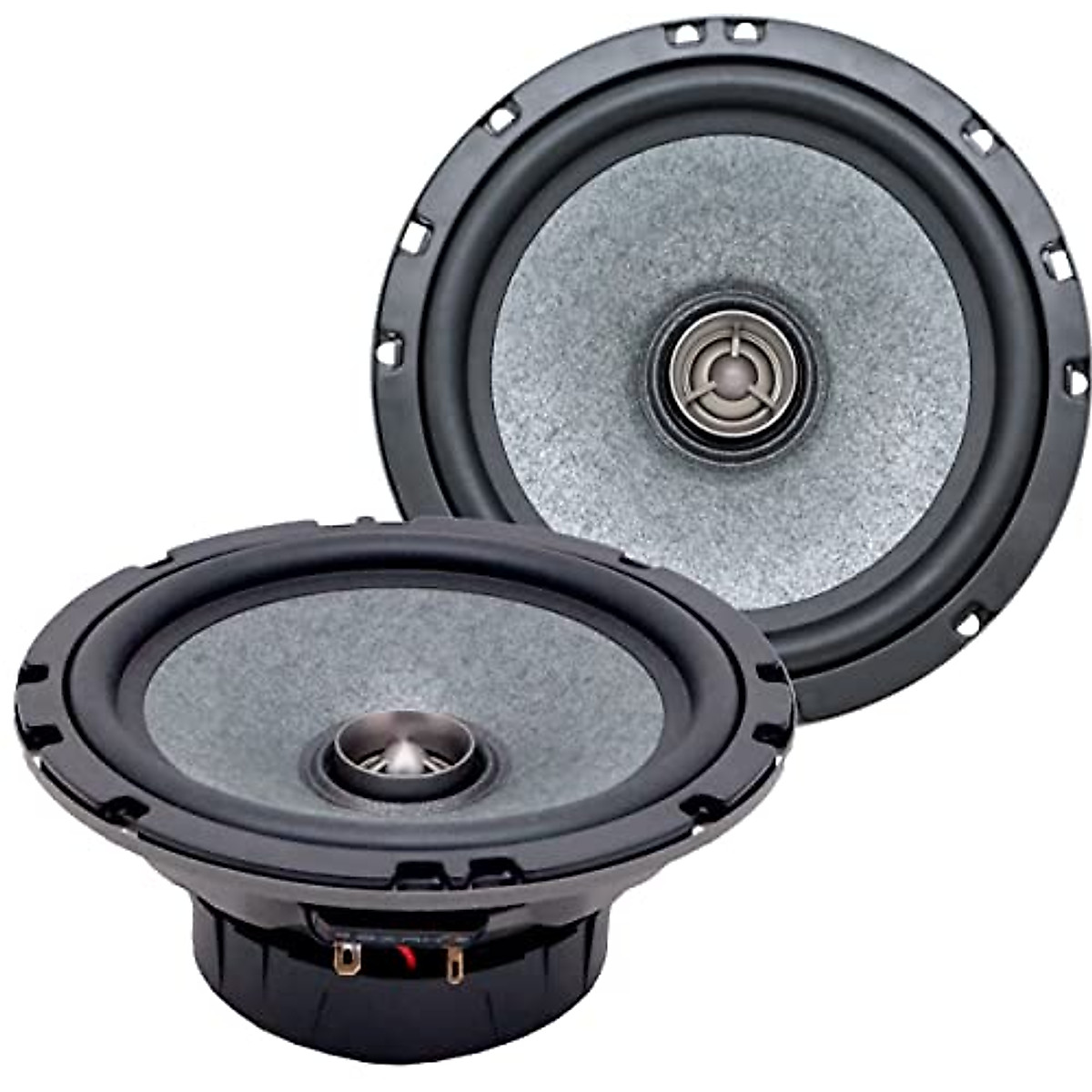 BZRK Audio 6.5" Car Speakers Pair 60 Watts RMS/160 Watts Max (Each) MCX-160 Point Source Coincident Coaxial