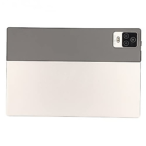 PUSOKEI 10 Inch Tablet for 11,Silver Grey,6G RAM / 128G ROM / 1920x1200 IPS Screen, Mt6750 8 Cores CPU,USB C Port Charging,4G Calling Tablet for Kid & Adults