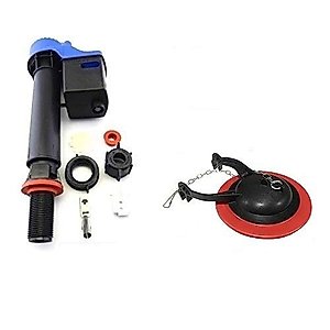 TOTO COMBO KIT -TOTO (1) THU500S Universal Flapper (Replaces THU499S), TOTO (1) TSU99A.X Universal Fill Valve
