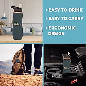 The Better Home Copper Sipper Bottle