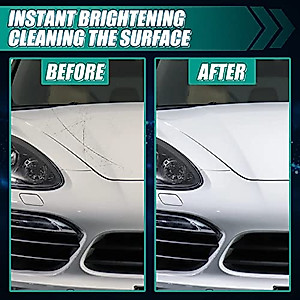 XIRUJNFD Car Scratch Repair Nano Spray, Nano Sparkle Cloth for Car Scratches, Car Nano Repairing Spray, Car Scratch Remover, Nano Car Scratch Removal Spray, Nano Spray for Cars (1Pcs 120ML)