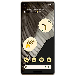 Google Pixel 7 Pro 5G 128GB 12GB RAM 24-Hour Battery Factory Unlocked for All Carriers Global Version - Hazel