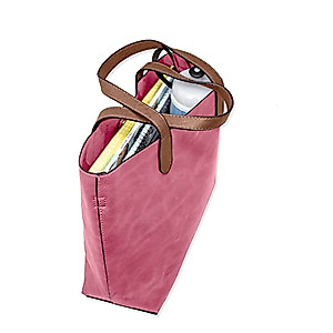 joy susan Mariah Medium Convertible Tote w/Coffee Handle - Orchid Flower