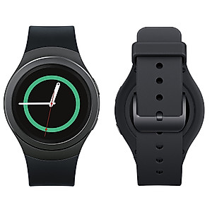 Samsung Gear S2 Wi-Fi Smartwatch - Fitness Tracker - Dark Gray (Renewed)