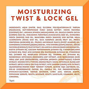 Cantu Moisturizing Twist & Lock Gel with Shea Butter for Natural Hair, 13 oz