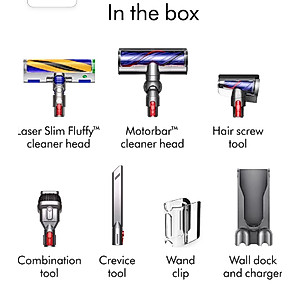 Dyson 405863-01 V12 Detect Slim Cordless Bagless Stick Vacuum Yellow/Nickel Bundle with 2 YR CPS Enhanced Protection Pack