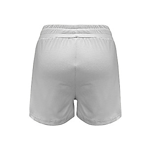 Bblulu Women Butt Lifting Shorts Anti Cellulite High Waist Yoga Shorts Plus Size Buttery Soft Workout Shorts with Drawstring