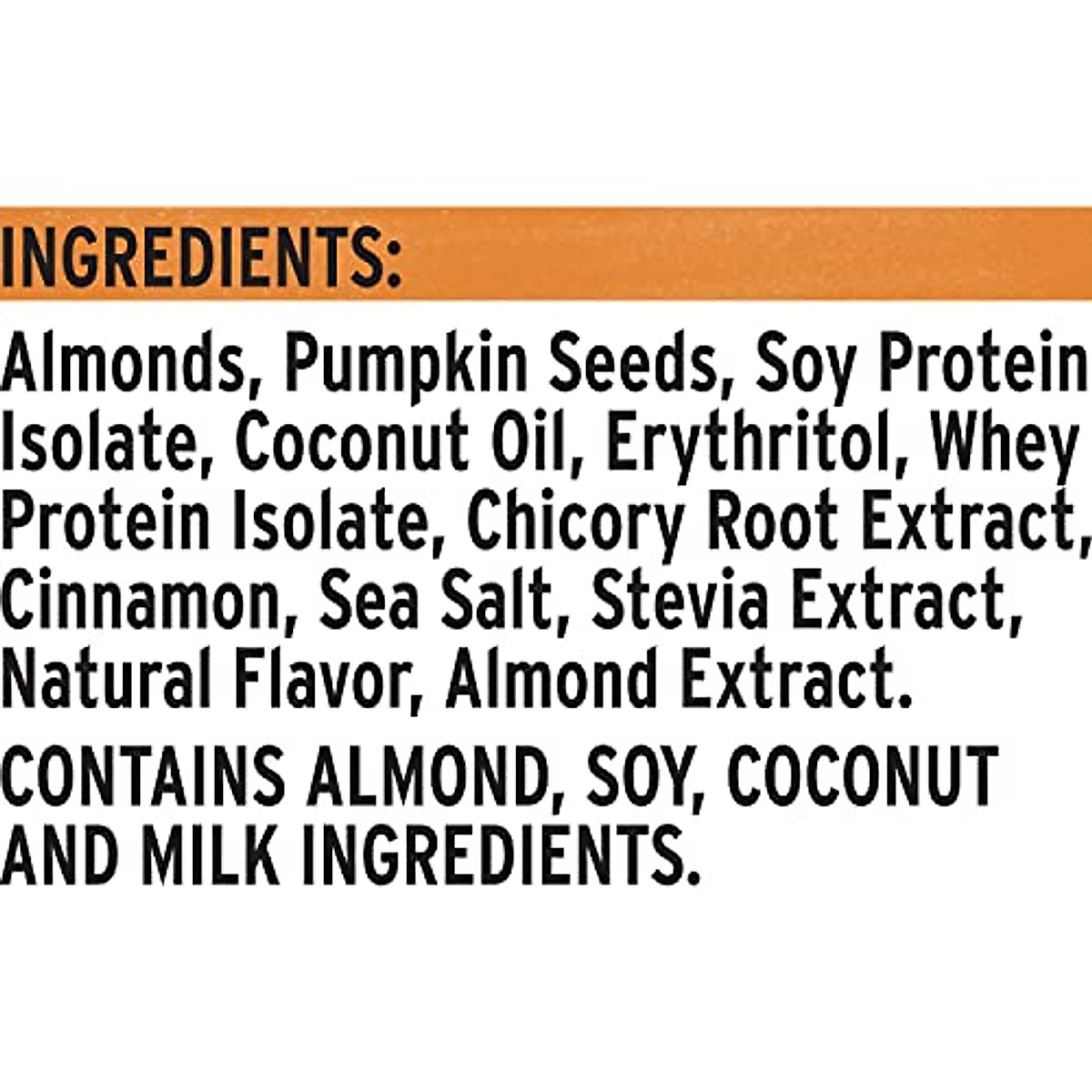 :ratio KETO Friendly Crunchy Bars, Toasted Almond, Gluten Free Snack, 8 ct