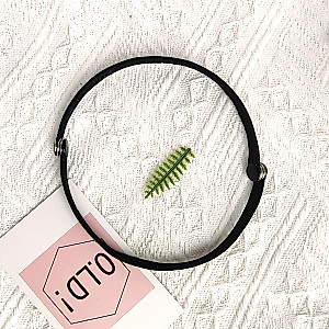 FEEZENT 10PCS High Elasticity Snap Hair Ties for Thick Hair Natural Curly Hair and Braids| Connectable Hair Rope | No Slip Adjustsble hairband for Puff Ponytail (10 Count -Pack of 1)