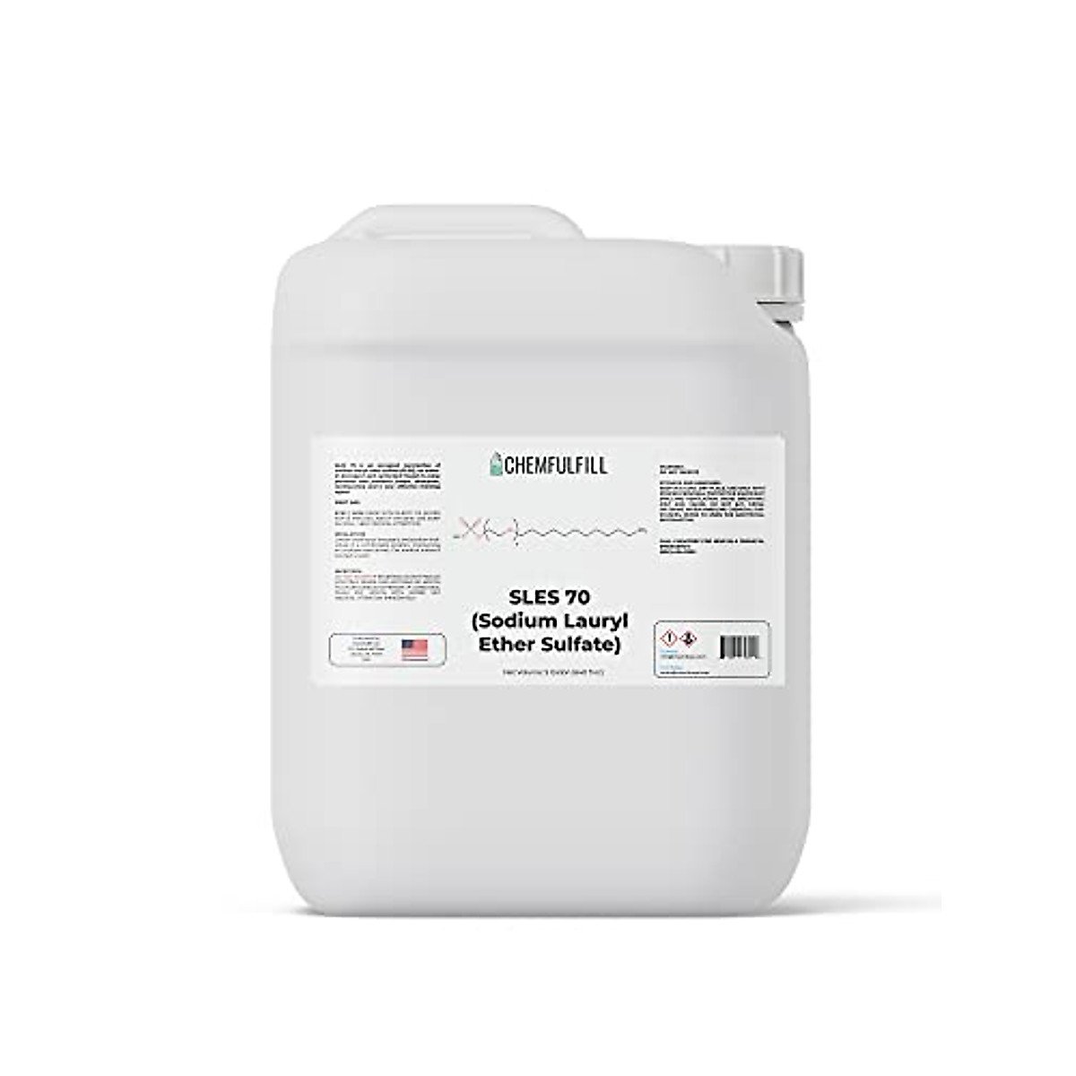 Chemfulfill Sodium Lauryl Ether Sulfate 70% – SLES 70% (SLES70) (55-Gallon Drum)
