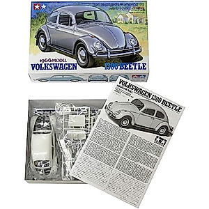 Tamiya 24136 1/24 Volkswagen 1300 Beetle 1966 Plastic Model Kit