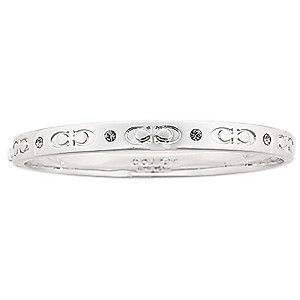 COACH Kissing C HINGED Bangle