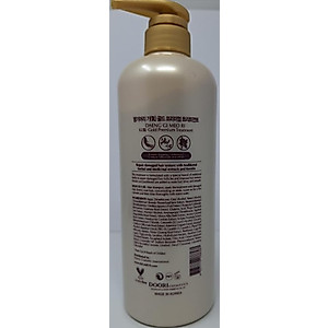 Daeng Gi Meo Ri- Ki Gold Premium Shampoo+Treatment Set, Effectively Moisture to Dry and Rough Hair, No Artificial Color, 780ml each