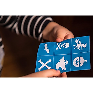 Face Paint for Kids - Vibrant Face Painting Colors, Stencils & 2 Brushes - Body Paint Face Paint Kids - Facepaint Kit Tutorials & E Book - Fun, Easy to Use & Hypoallergenic. For Toddler Teens & Adults