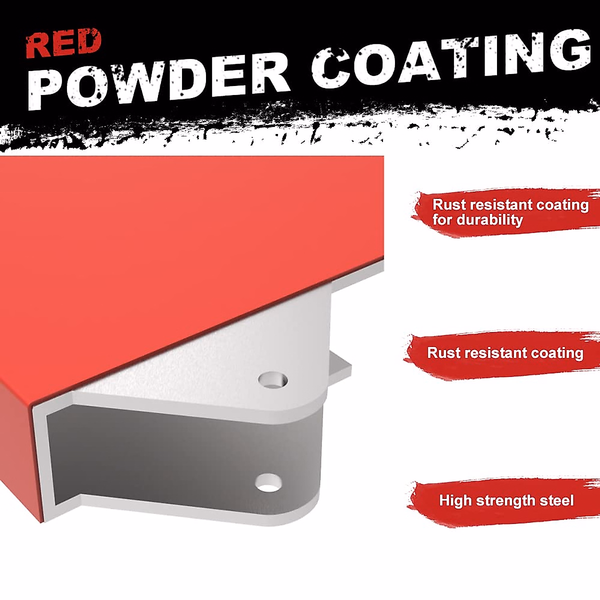 ELITEWILL 2" Trailer Hitch Receiver Forklift Towing Attachment Fit for Dual Pallet Forks