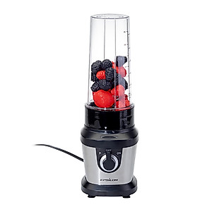 Smoothie Blender, Personal Blender for Protein Shakes Smoothies, 24 Oz BPA Free Travel Cup and Lid,Portable Blender, LED Display for Traveling Fruit Veggie Juicer & More-Black(400W)
