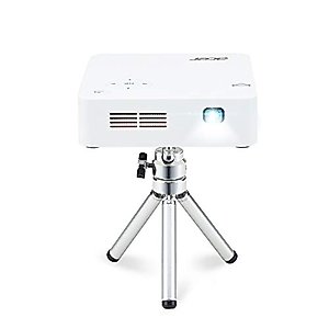 Acer C202i Fwvga (854 x 480) LED 300 ANSI Lumens, 16: 9 Aspect Ratio Portable Wireless Projector with Tripod