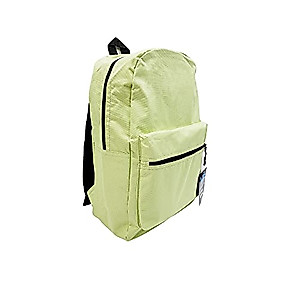 Winterlace 24 Pack Backpack, Bulk 17 inch Lightweight Outdoor Travel Gym Corporate Events Bag (Assorted)