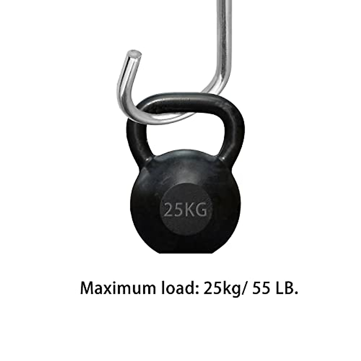 LUNKUIVY 120 Pack 2.8 Inch S Hooks Stainless S Shaped Hooks Heavy Duty for Hanging Pans and Pots, Coffee Cups, Clothes, Plant, Silver