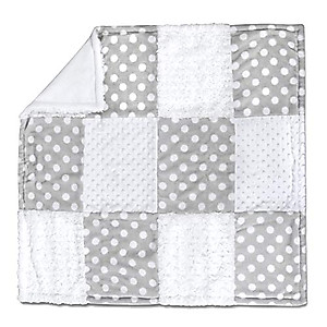 Baby Blanket with Matching Stuffed Animal Lovey for Baby Boys and Girls Baby Stuffed Animal with Blanket (Grey Elephant Set)