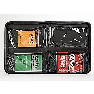 Regulatory Essentials Handbook Kit & Portfolio - Truck Driver Essential Reference Pack includes ERG, FMCSR, and Hazardous Materials Handbooks - J. J. Keller & Associates